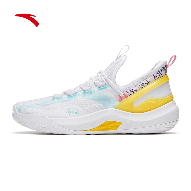 ANTA KT FLY รองเท้าบาสเก็ตบอลผู้ชาย Klay Thompson A-SHOCK รองเท้าบาสแท้ ...