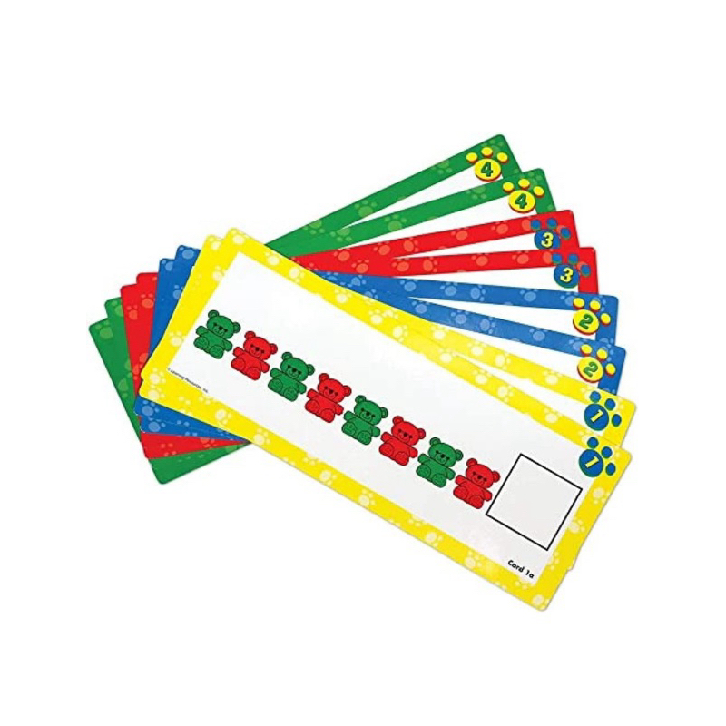 [Learning Resource] The Three Bear Family Pattern Cards | Shopee Thailand