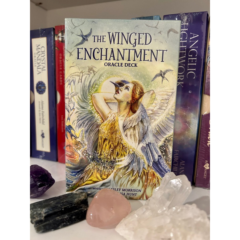 ไพ่ออราเคิลแท้ Winged Enchantment Deck กล่องกระดาษอ่อน 2015 ATA Reader ...