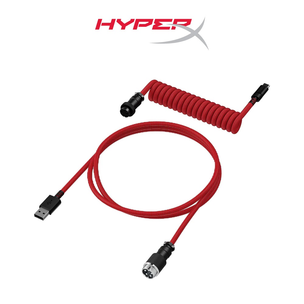 HyperX Coiled Cable [Red Black] | Shopee Thailand