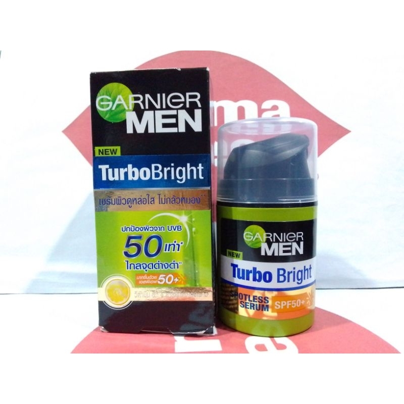 Garnier Men Turbo Bright Spotless Serum SPF50+ PA++++ 40ml | Shopee Thailand