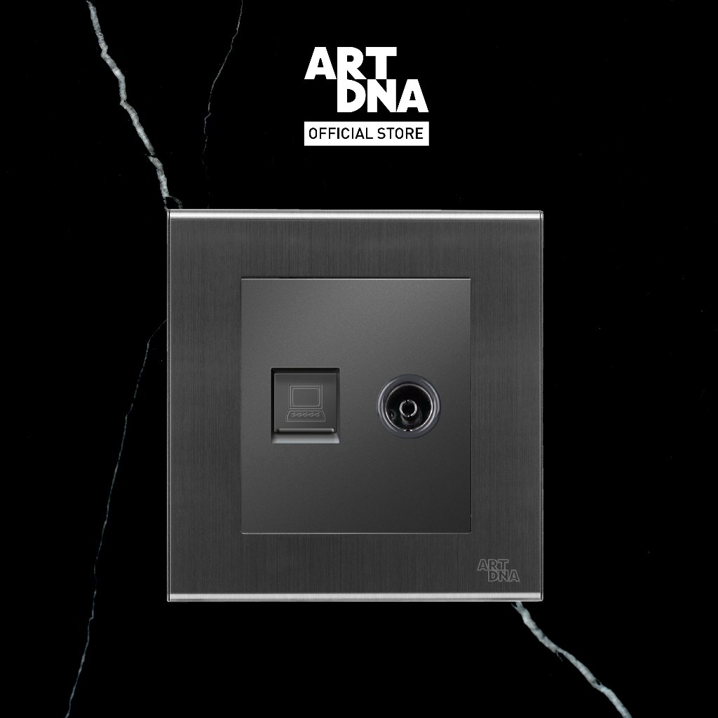 ART DNA รุ่น V23 Computer & TV Socket design switch สวิตซ์ไฟโมเดิร์น ...