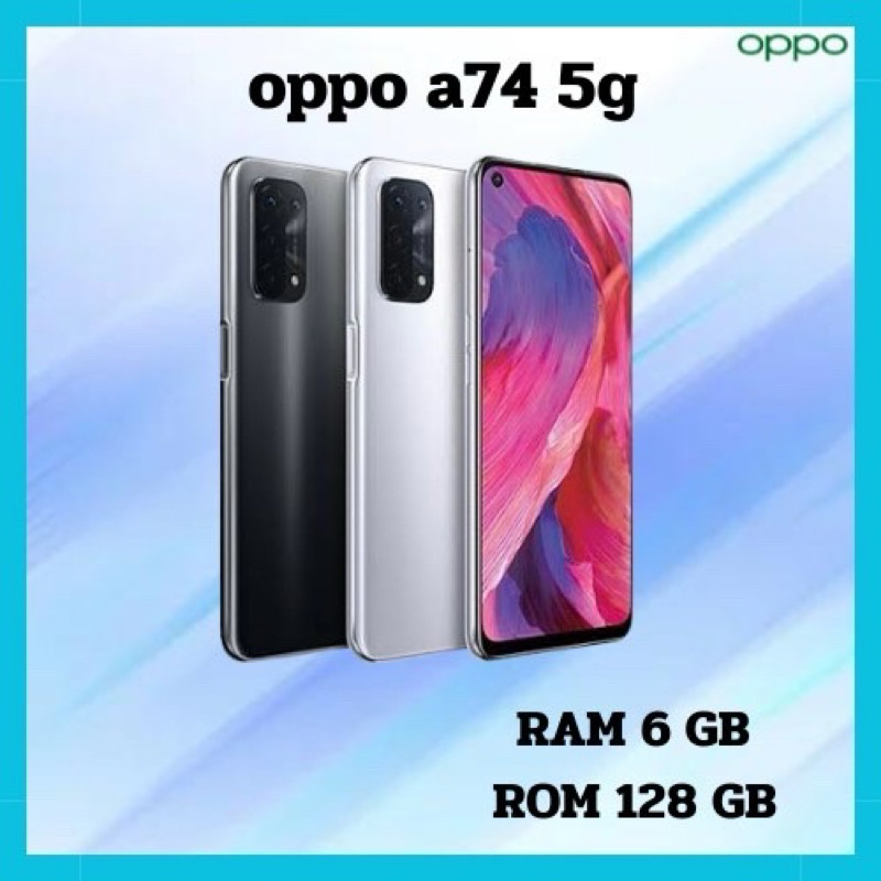 มือถือ OPPO A74 5G Ram6/128GB เครื่องศูนย์ไทย เครื่องใหม่พร้อมส่ง | Shopee Thailand