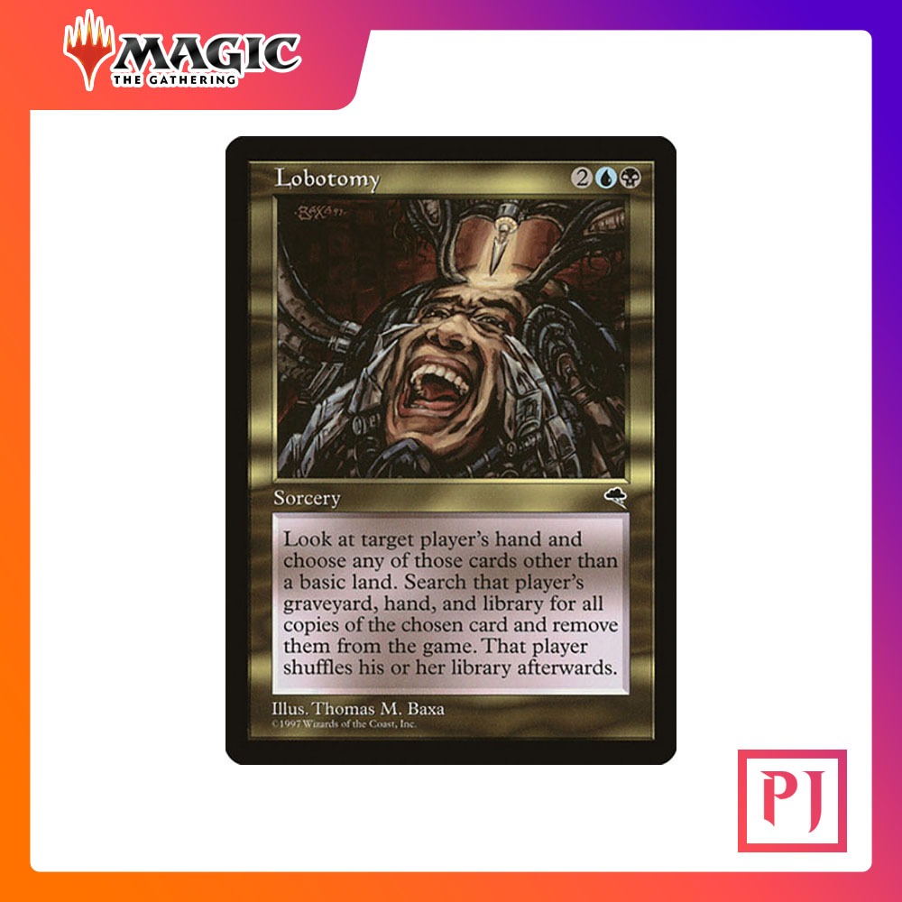 [MTG] Lobotomy [TMP] [MULTI] [UNCOM] [NORMAL] [ENG] (การ์ดเมจิค / Magic ...