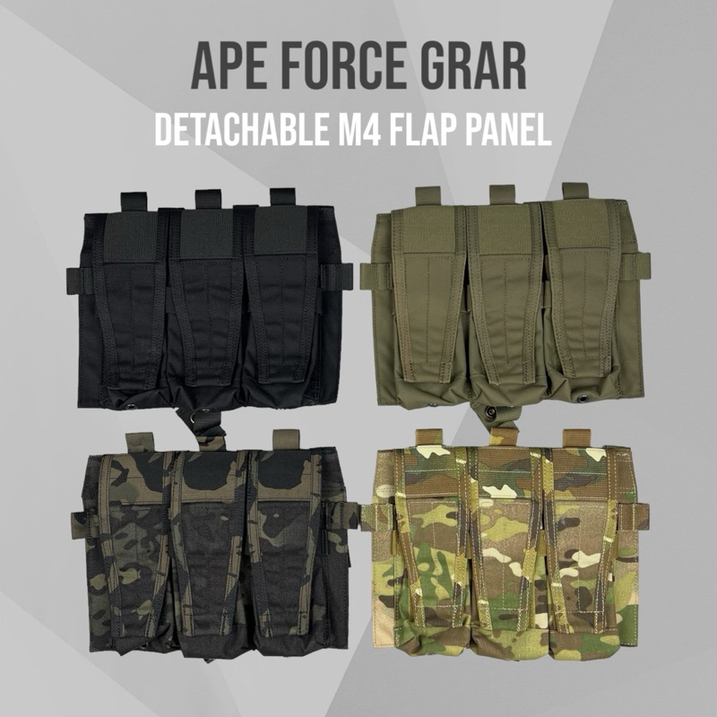🦍ApeForceGear - Detachable M4 Flap Panel | Shopee Thailand