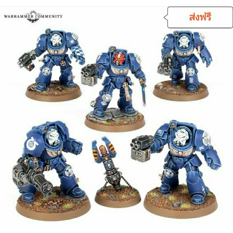 TERMINATOR ×5 TELEPORT ×1 SPACE MARINE from LEVIATHAN box WARHAMMER 40K ...