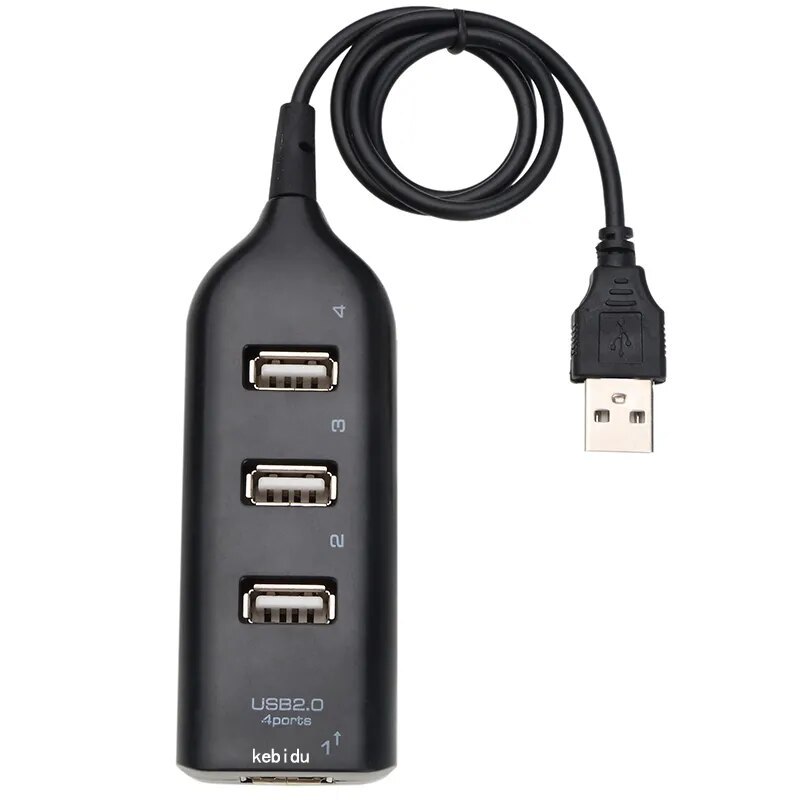 USB Hub Splitter Hub Adapter 4 Port สำหรับ PC คอมพิวเตอร์สำหรับ ...