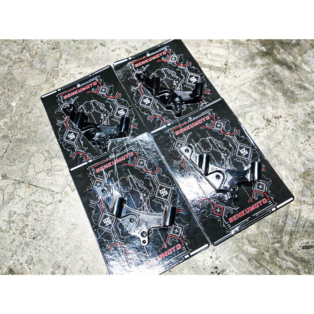 ขาจับปั้ม 4 POT Nissin Forza350 SENKUMOTO จาน300 MM. | Shopee Thailand