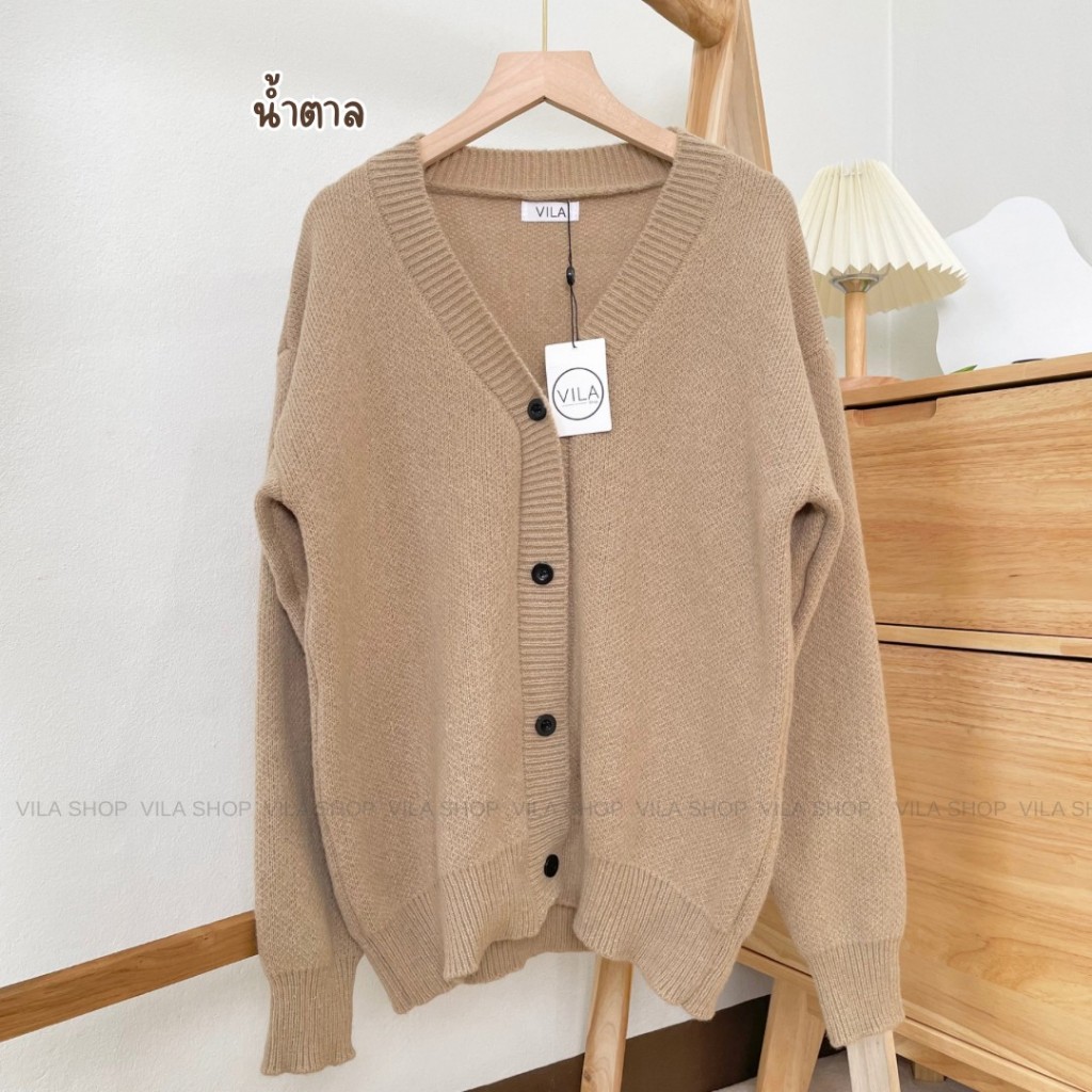 VL68 เสื้อคลุมไหมพรมแขนยาว น่ารัก ใส่สบาย | Shopee Thailand