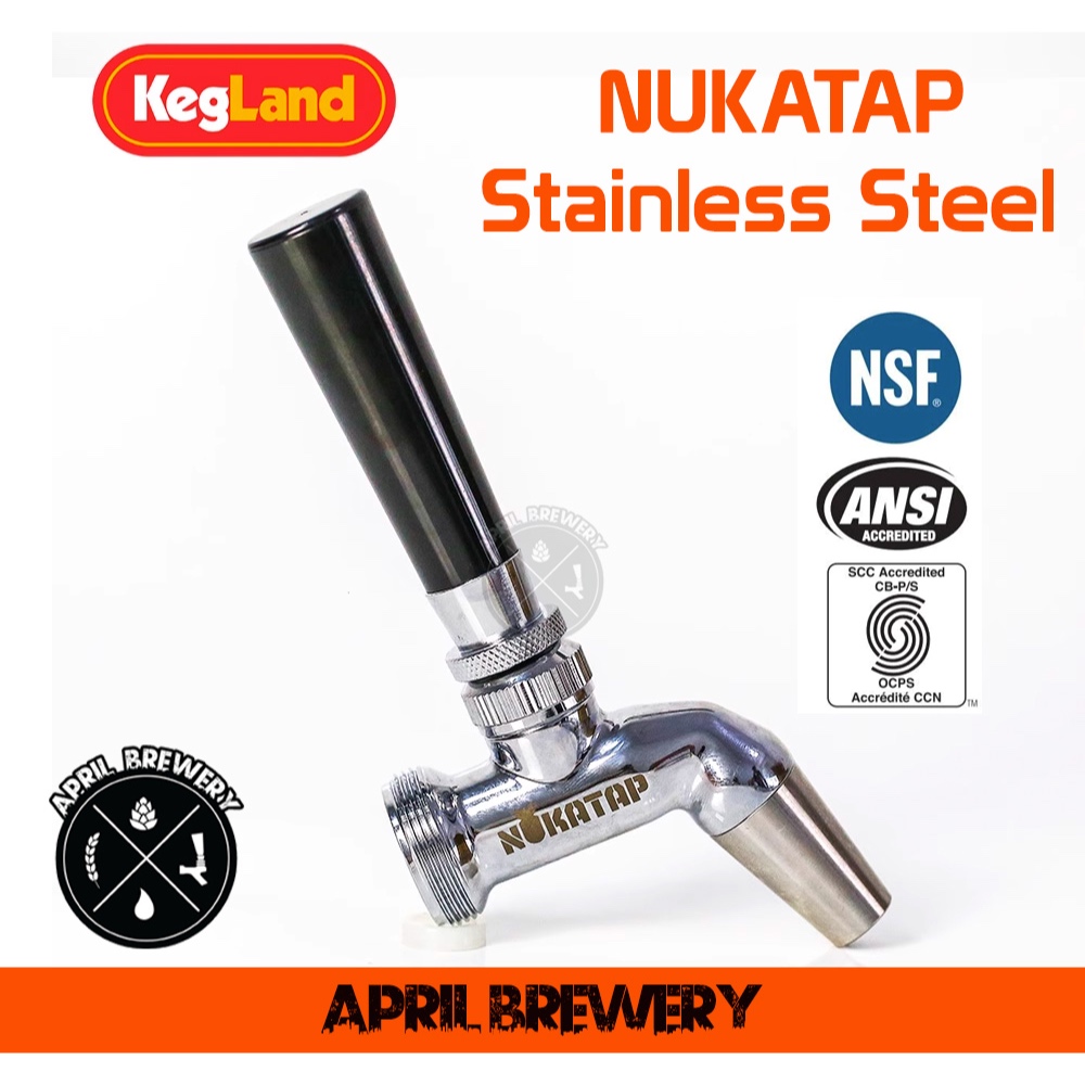 NUKATAP Stainless Steel Forward Sealing Tap KL15509 ก๊อกเบียร์ เบียร์ ...