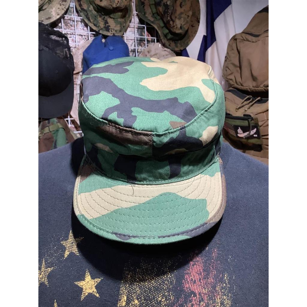 หมวกแก๊ปทหารสหรัฐฯ (Cap Combat Woodland Camouflage Pattern) | Shopee Thailand