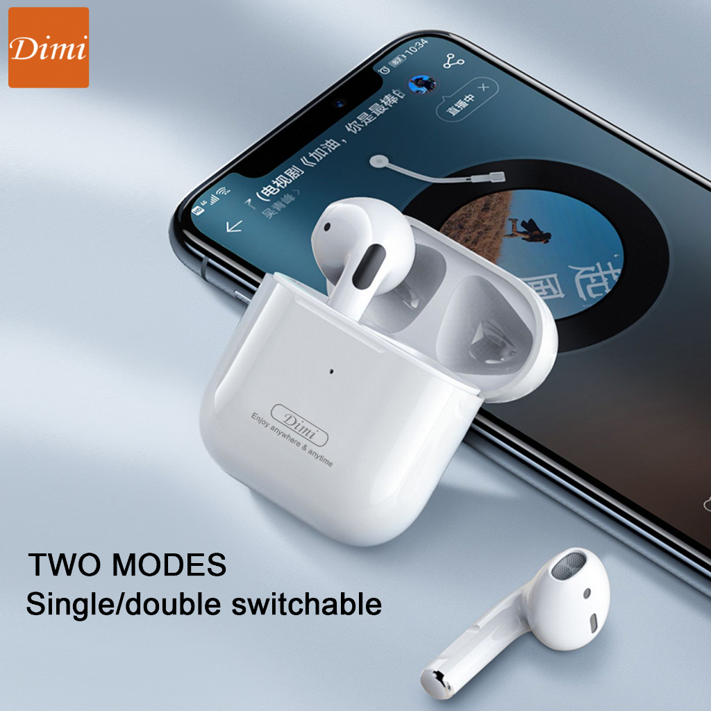 Dimi หูฟังไร้สาย Waterproof And HD Music TWS Bluetooth dimi i01 dimii02 | Shopee Thailand