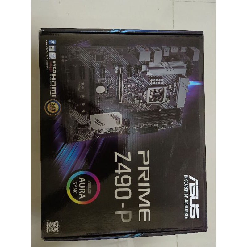 Mainboard (เมนบอร์ด) Asus prime Z490-P RGB aura sync | Shopee Thailand