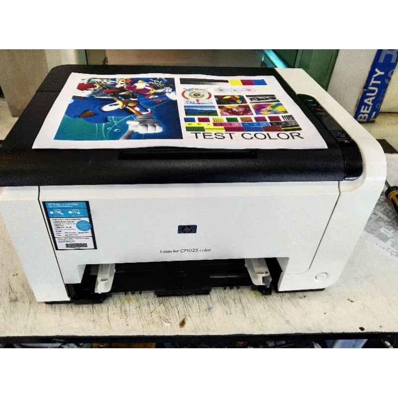 HP CP1025 เลเซอร์สี พร้อมใช้งาน | Shopee Thailand