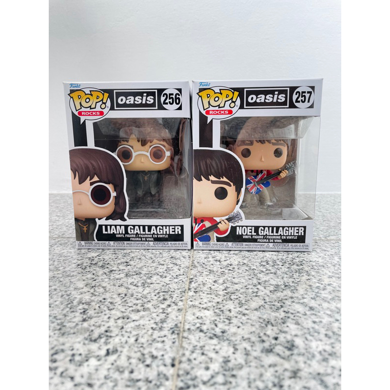 FUNKO POP! OASIS LIAM GALLAGHER & NOEL GALLAGHER VINYL FIGURE (2022 ...