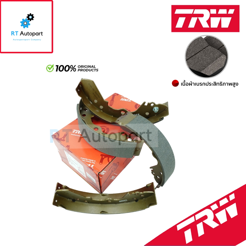 TRW ผ้าดรัมเบรคหลัง Isuzu TFR 4wd Rodeo 4x4 ปี92-02 / ผ้าเบรค ผ้าเบรค ...