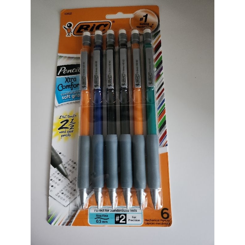 ดินสอกด Bic mechanical pencil (ขายเป็นแท่ง) | Shopee Thailand