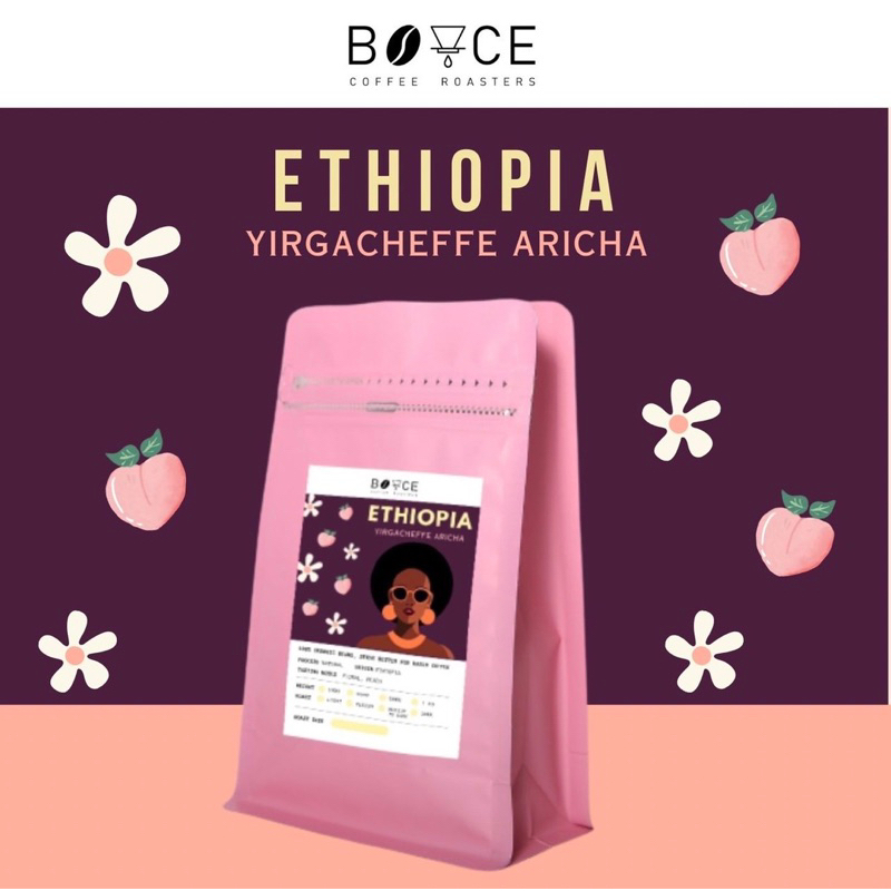 เมล็ดกาแฟคั่ว Ethiopia Yirgacheffe Aricha by boyce coffee roasters | Shopee Thailand