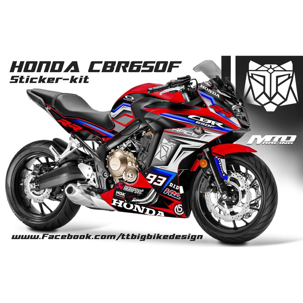 Sticker Honda CBR650F | Shopee Thailand