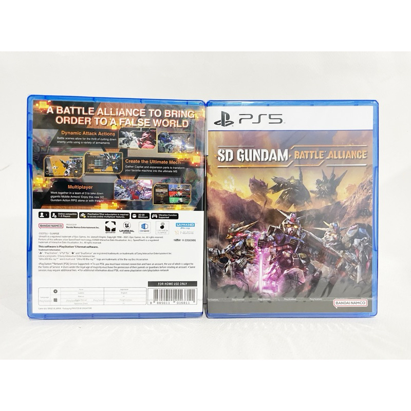 PS5 : SD Gundam Battle Alliance Z3/Asia รองรับภาษาไทย | Shopee Thailand