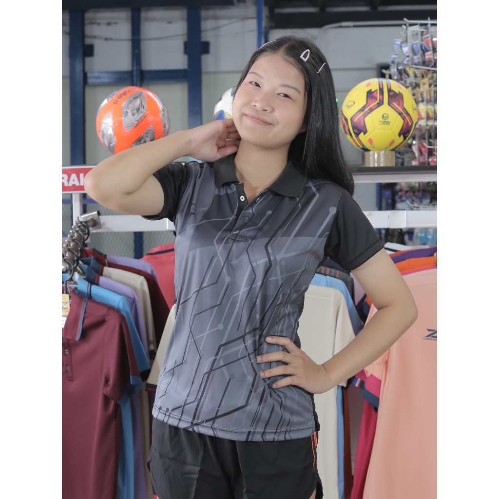 ***ของแท้ส่งไว** เสื้อคอปกหญิง SA303 เสื้อกีฬาหญิง ทรงเข้ารูป แนะนำให้ ...