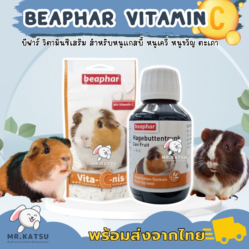 Beaphar Cavi Fruit , Vita C Nis วิตามินซี แกสบี้ บีฟาร์ เควี่ฟรุ้ต ...
