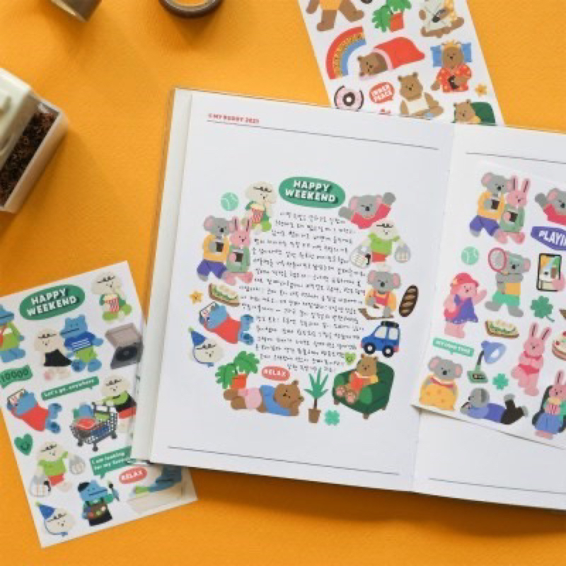 MY BUDDY STICKER PACK - 12 แผ่น | Shopee Thailand