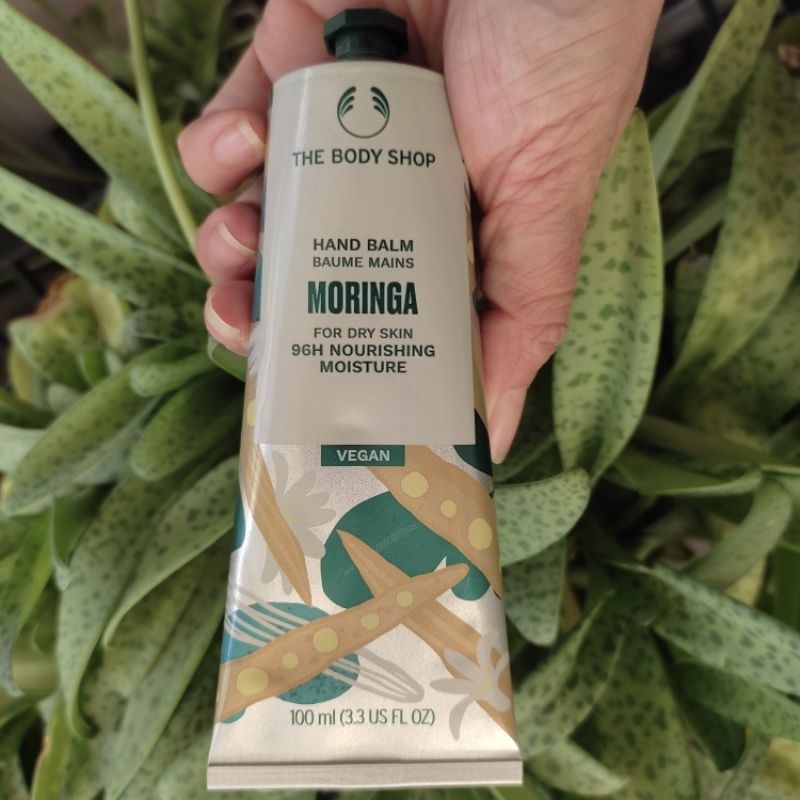 The body shop Moringa Hand Cream 100 ml. | Shopee Thailand