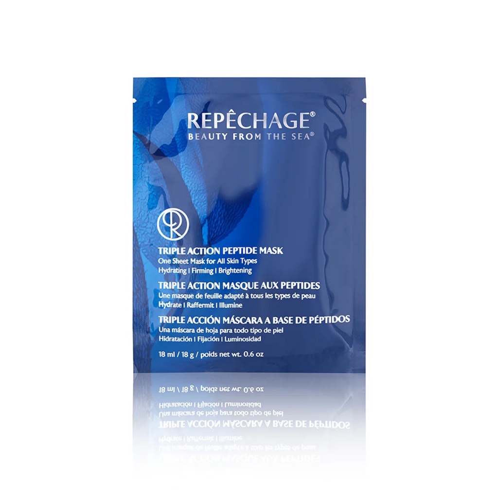 Repechage Triple Action Peptide Mask 5 Sheet Masks/box และ แบ่งขาย 1 ...