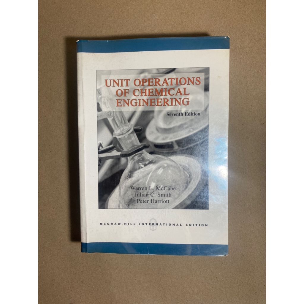 Unit Operations Of Chemical Engineering 7th Edition | Shopee Thailand