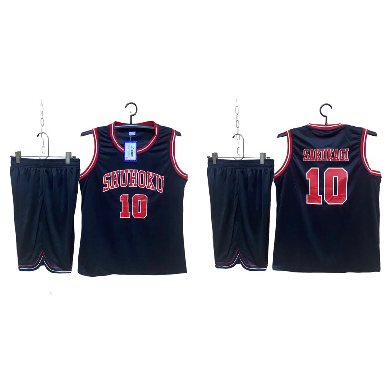 เสื้อบาส ชุดบาส ทีมSHUHOKU เบอร์10และ11 พร้อมจัดส่ง | Shopee Thailand