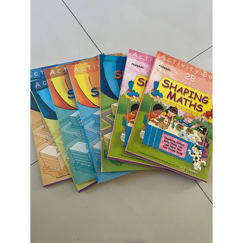 Shaping Maths Activity Book หนังสือแบบฝึกหัดคณิต | Shopee Thailand