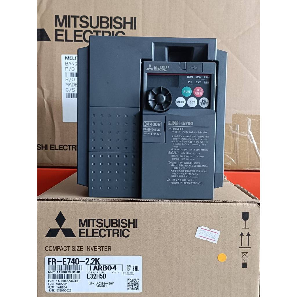 FR-E740-2.2K INVERTER MITSUBISHI ราคารวมVat มีสต๊อกในไทย | Shopee Thailand