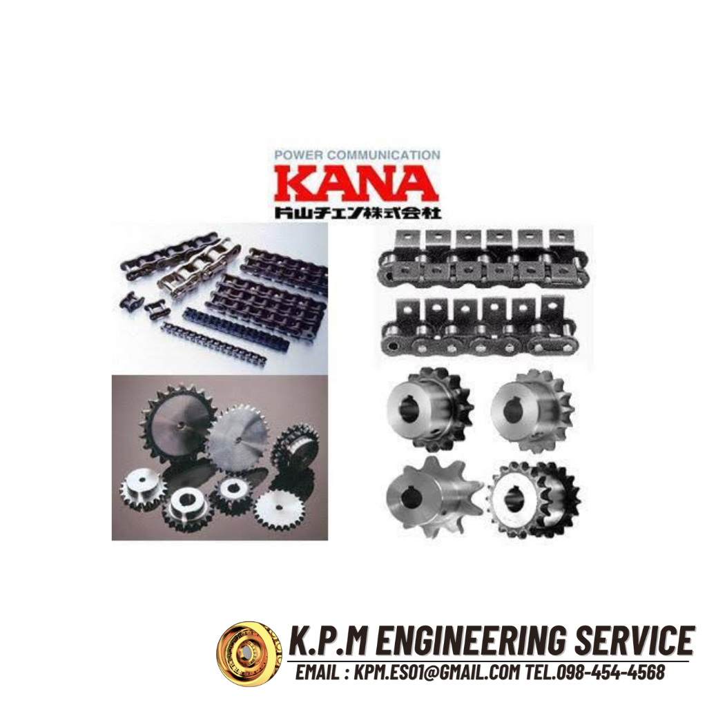 KANA โซ่เดี่ยวเบอร์ 40,50,60,80-1R 10ฟุต/กล่อง โซ่ส่งกำลัง โซ่ลำเลียง ของแท้คุณภาพสูง แข็งแรงทน ...