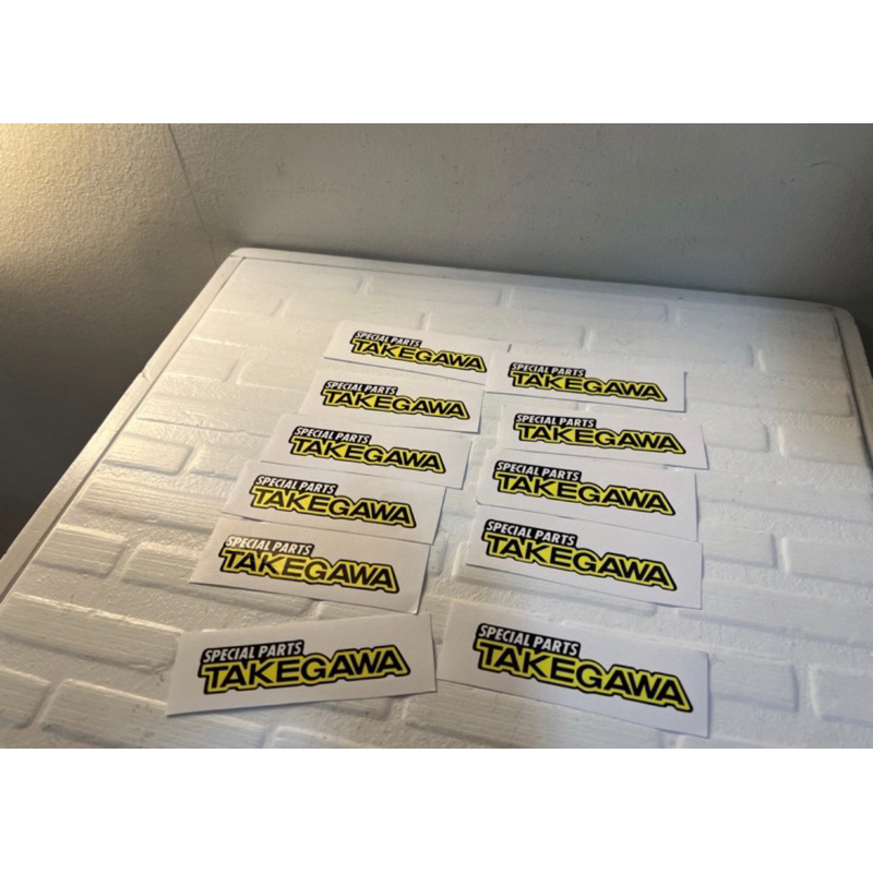 sticker takegawa เคลือบหนา | Shopee Thailand