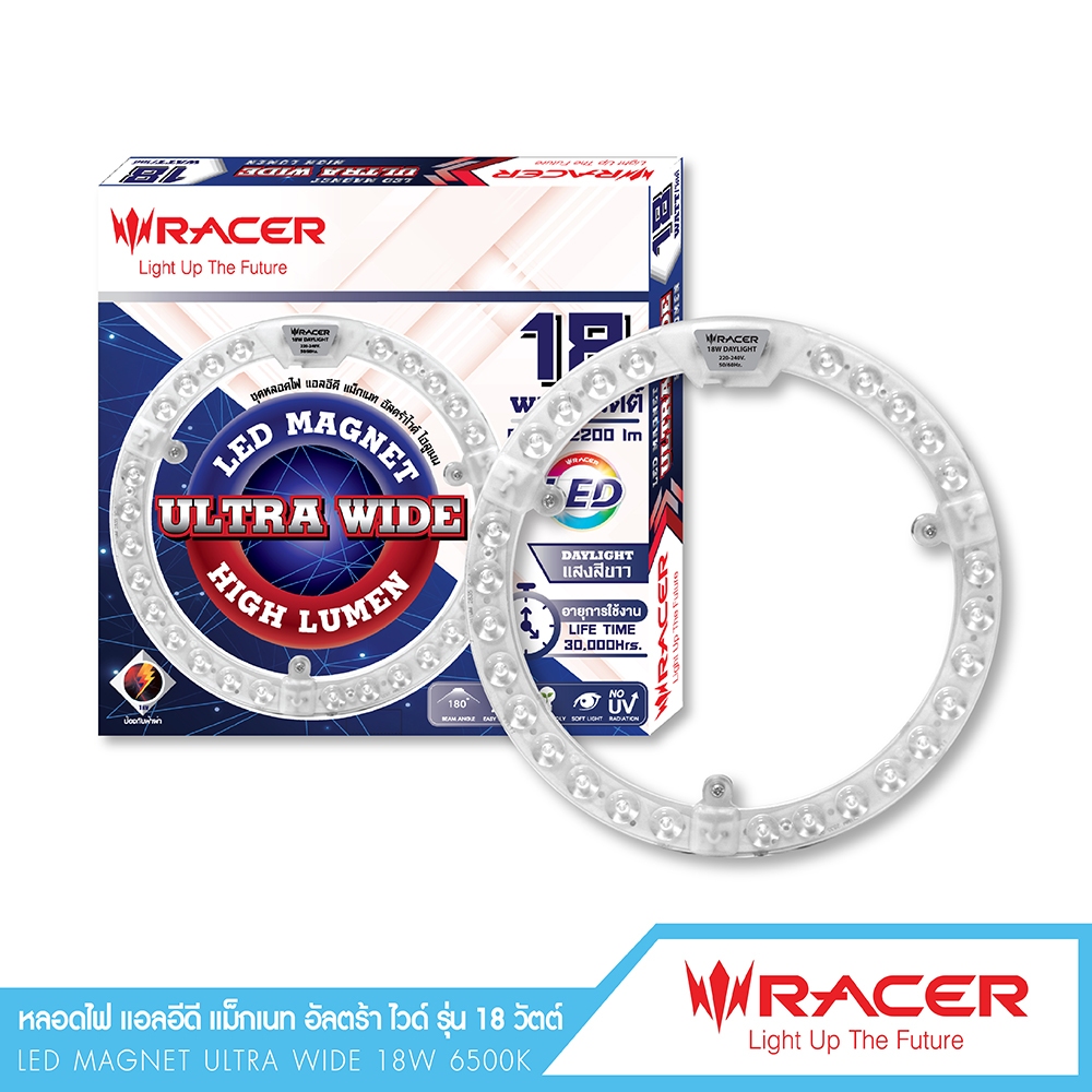 หลอดไฟ LED MAGNET ULTRA WIDE HIGH LUMEN | Shopee Thailand