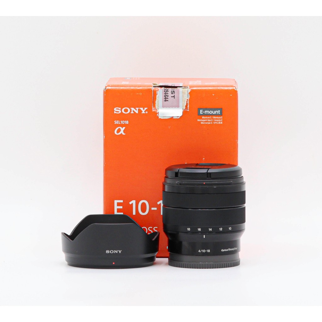 Sony E 10-18mm F/4 OSS [ประกันศูนย์เหลือถึง 09 พ.ย. 2567] | Shopee Thailand