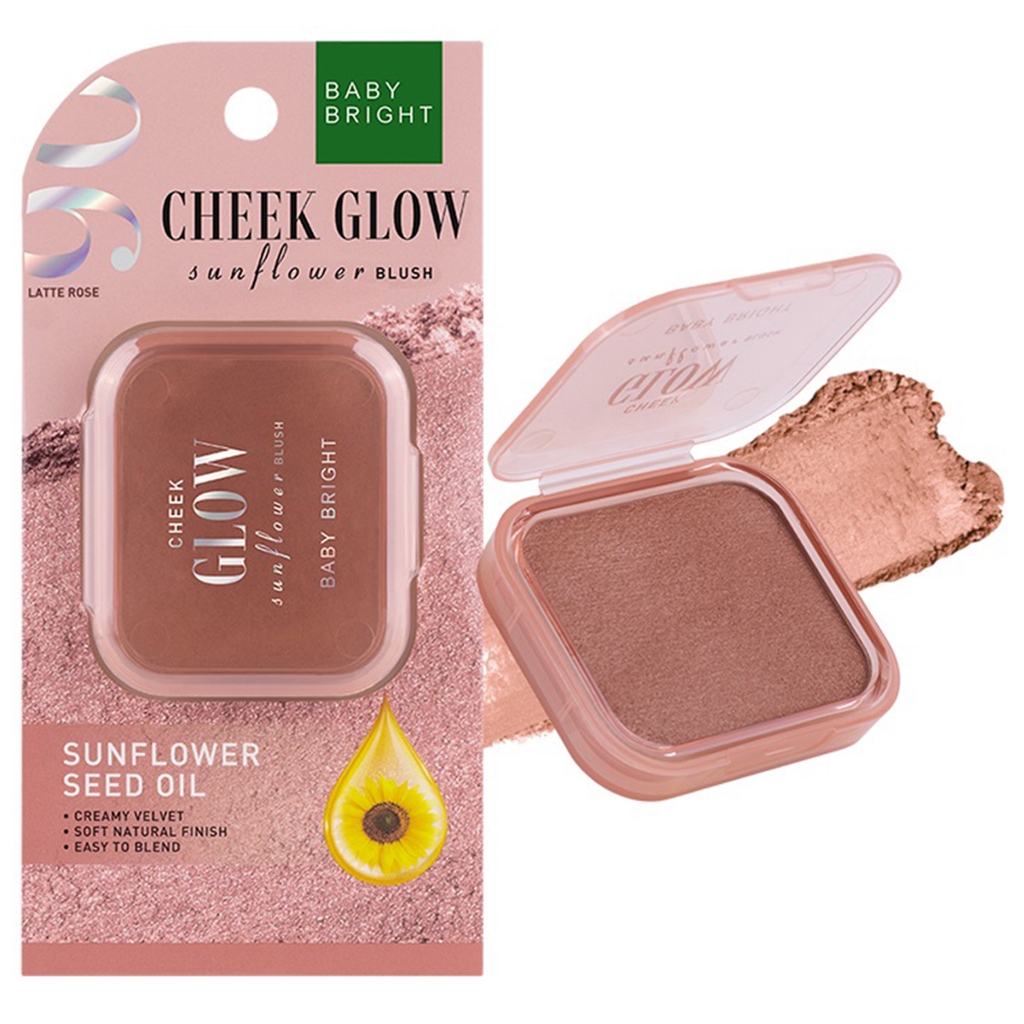 BABY BRIGHT Cheek Glow Sunflower Blush (5.2g.) เบบี้ไบร์ท บลัช | Shopee ...