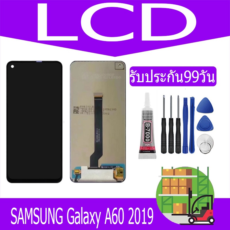 หน้าจอ LCD Display จอ + ทัช SAMSUNG Galaxy A60 2019/A606 อะไหล่มือถือ ...