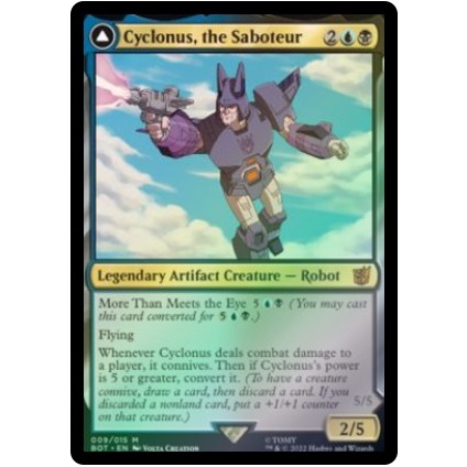 [MTG][Single][BOT] Cyclonus, the Saboteur ระดับ Mythic [ภาษาอังกฤษ ...