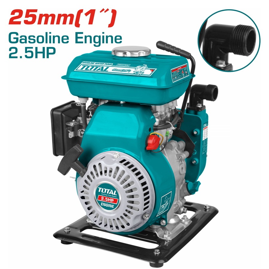 TOTAL ปั๊มน้ำ รุ่น TP3101 4 จังหวะ 2.5 แรงม้า ท่อ 1 นิ้ว เครื่องยนต์ ...
