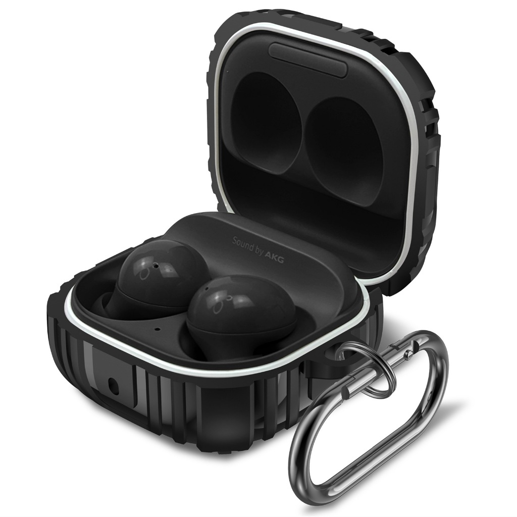 เคส Samsung buds live /pro/2/2pro/FE คลิปล็อค ป้องกันหาย เคสแข็ง พร้อม ...