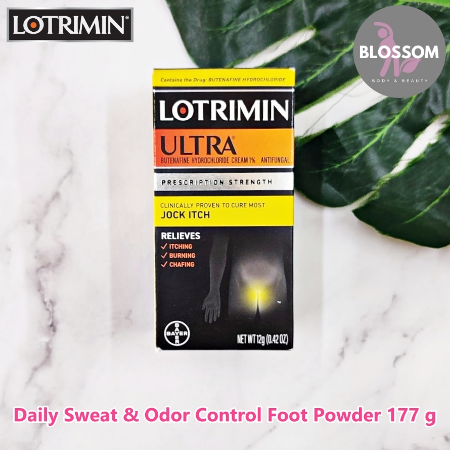 Lotrimin - Ultra Antifungal Jock Itch Cream 12 g ครีมลดคันจ๊อค ขาหนีบ ...