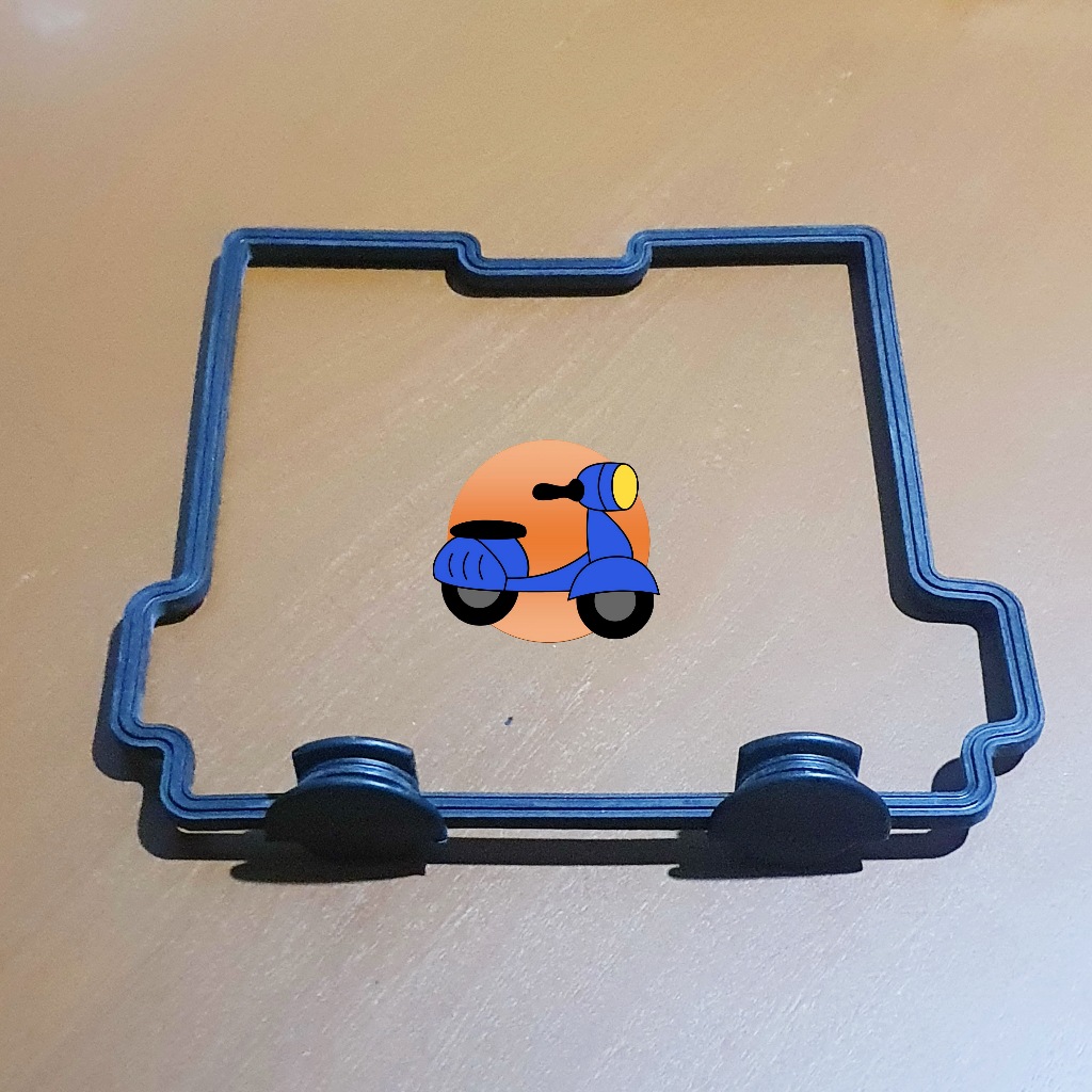 ประเก็นยางฝาครอบฝาสูบ O-Ring, Cylinder Head Cover สำหรับ Scomadi TT200 ...