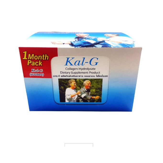 Kal-G ซอง แคลจีคอลลาเจนซอง 30 ซอง Kal G คอลลาเจน ไฮโดรไลเซท แบบซองทาน ...