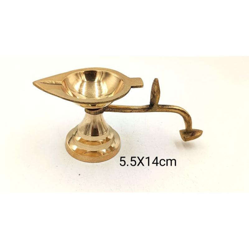 Aarti Diya ทำจากทองเหลืองผลิตในอินเดีย | Shopee Thailand