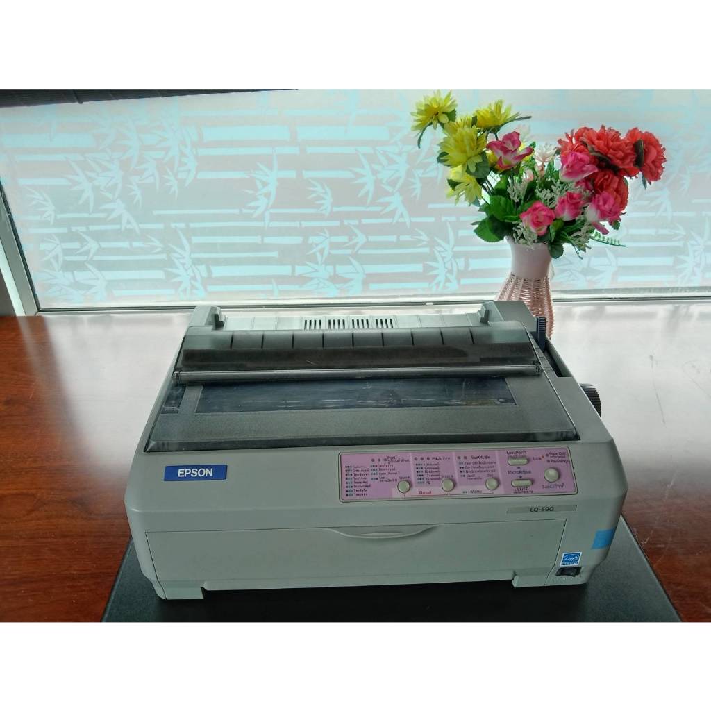 เครื่องพิมพ์ใหม่ Printer EPSON Lq-590 ปริ้นเตอร์หัวเข็ม EPSON LQ-590 รับประกัน 1 เดือน | Shopee ...