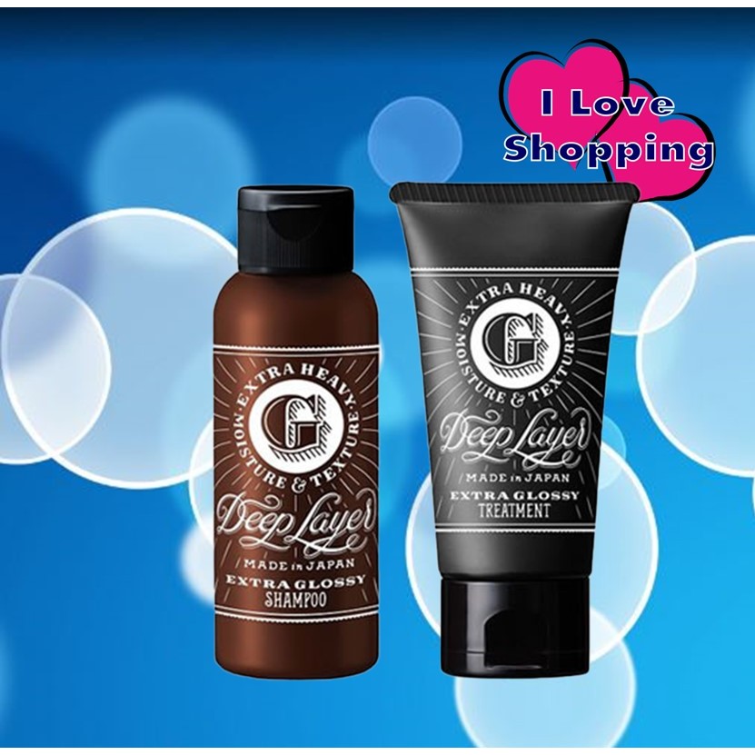 Deep Layer Extra Glossy Shampoo 80 ml/Treatment 60 g แชมพู ทรีทเม้นท์ ...