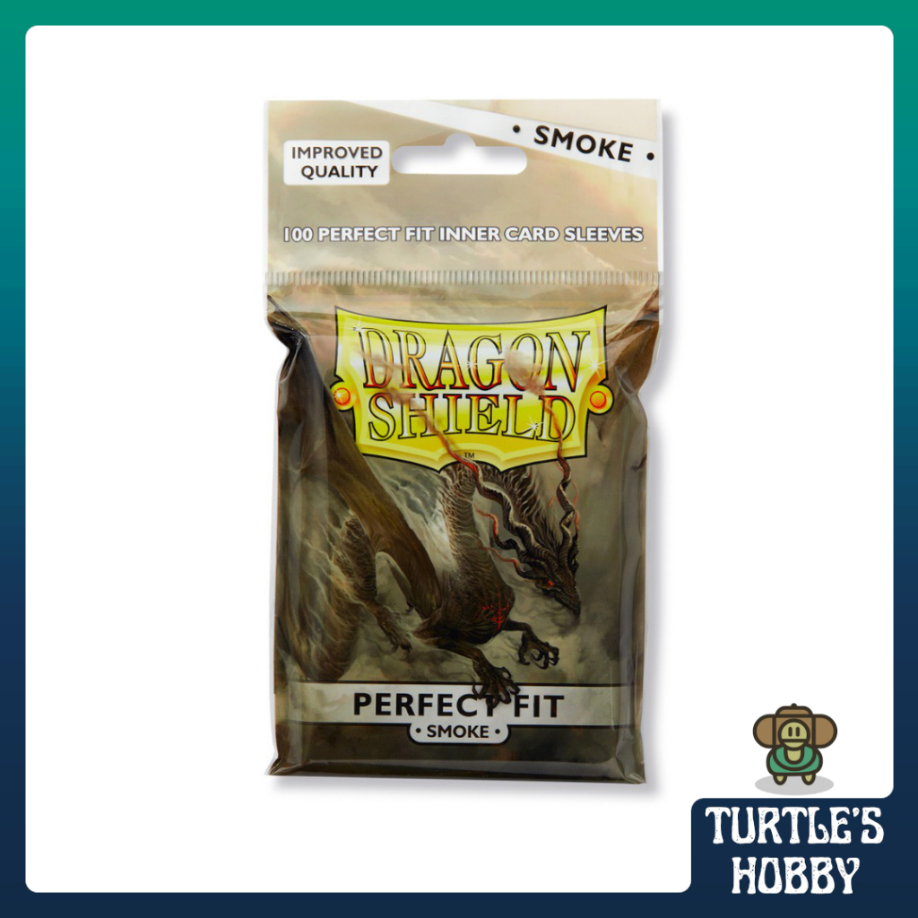 Dragon Shield - Perfect Fit Inner Sleeves ซองใส่การ์ดชั้นใน - Smoke (สี ...