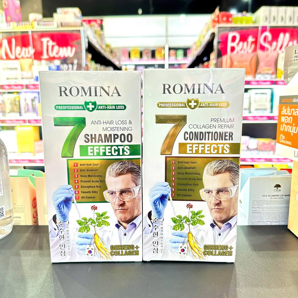 ROMINA Preofessional Anti-Hair Loss แชมพู / ครีมนวด | Shopee Thailand